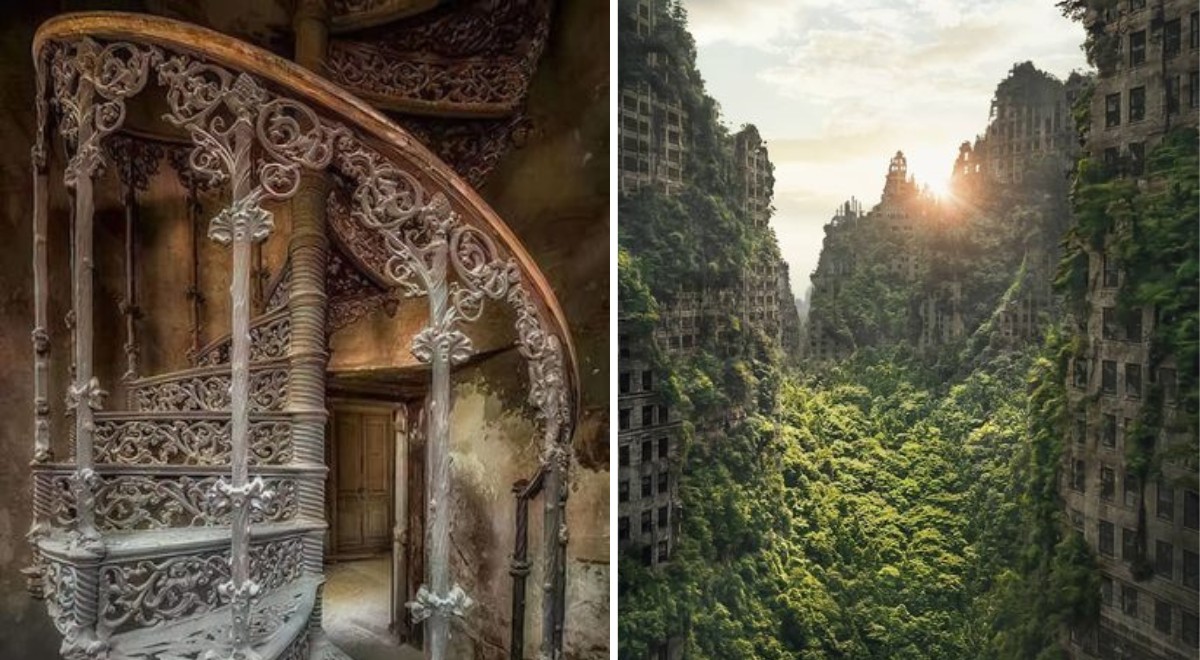 17 images qui reflètent la fascination mystérieuse des lieux abandonnés ...