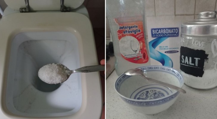 Rock salt to combat bad smells: how to clean the toilet with this ...